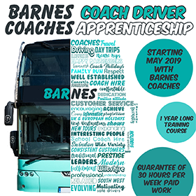 We're Hiring! - Coach Driver Apprenticeships